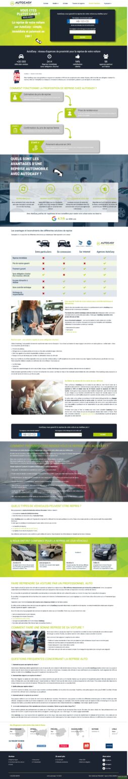Notre avis sur le service reprise AutoEasy